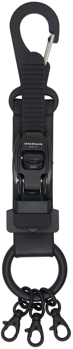 Innerraum Object K02 Hook Keychain In Black Matt - 30% Off
